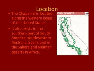 Chaparral Power Point | PPT