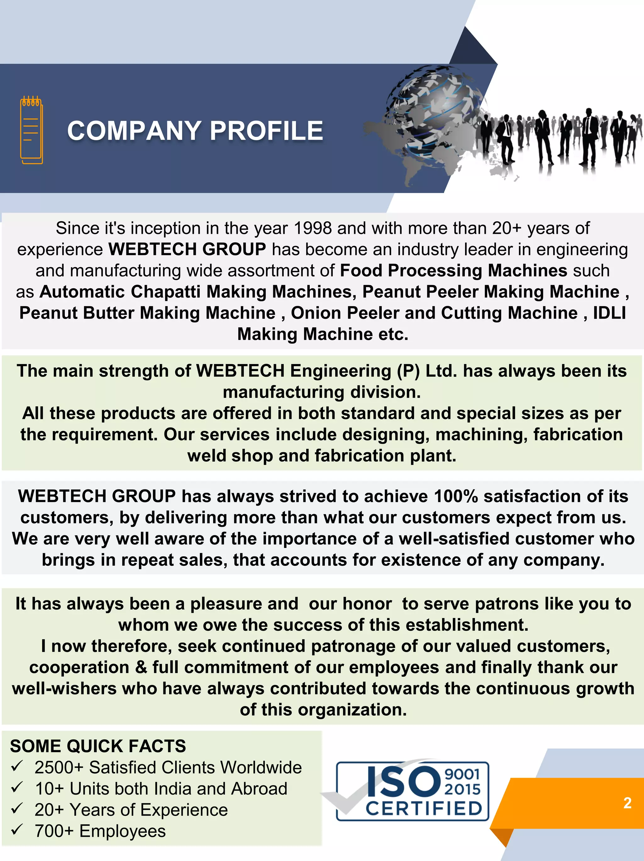 Automatic Chapati machine catalog | PDF