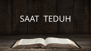 Slide Tata Ibadah Chapel Siswa Sekolah Dasar | PPTX