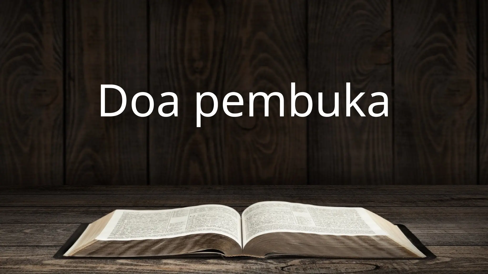 Slide tata ibadah kebaktian siswa sekolah. | PPT