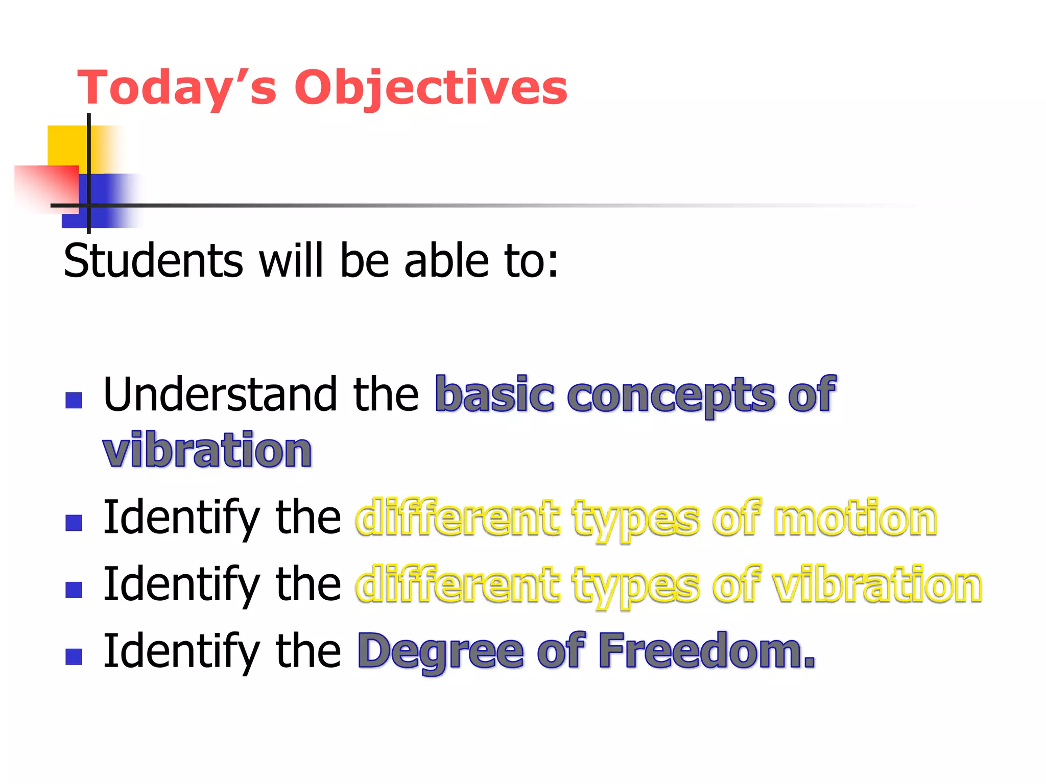 Chaper 0 Overview-mechanical vibration.ppt