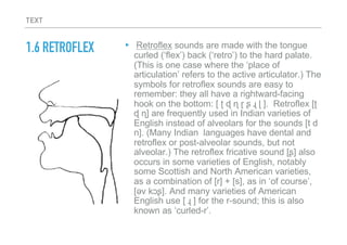 Chapter 3 place of articulation student | PDF