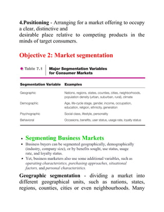 Chaper 7 principal of marketing | PDF | Marketing and Advertising ...