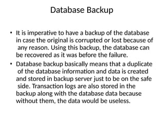 Database management system normalization | PPTX