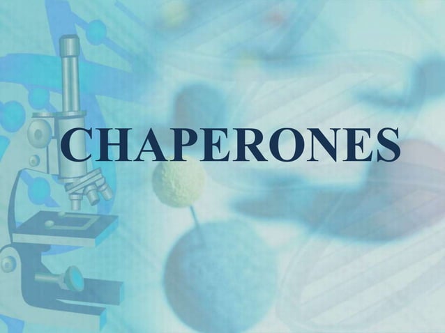 Chaperones | PPTX | Genetics | Science