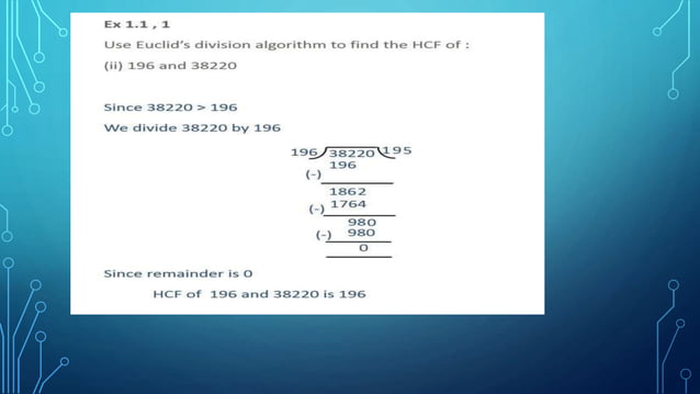 Chapetr 1 real number class 10 th | PPTX
