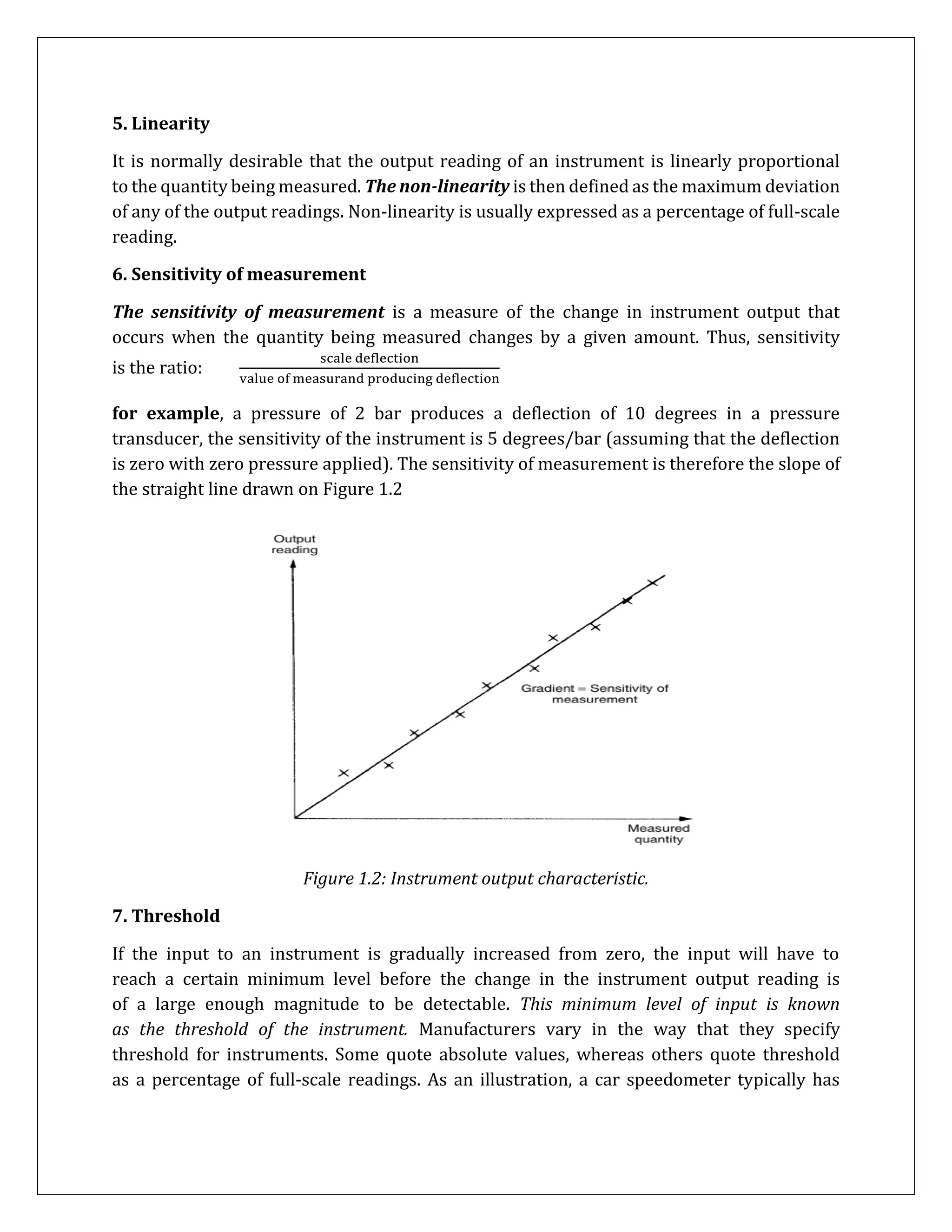 Chap 1 review of instrumentation | PDF