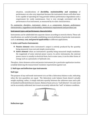 Chap 1 review of instrumentation | PDF