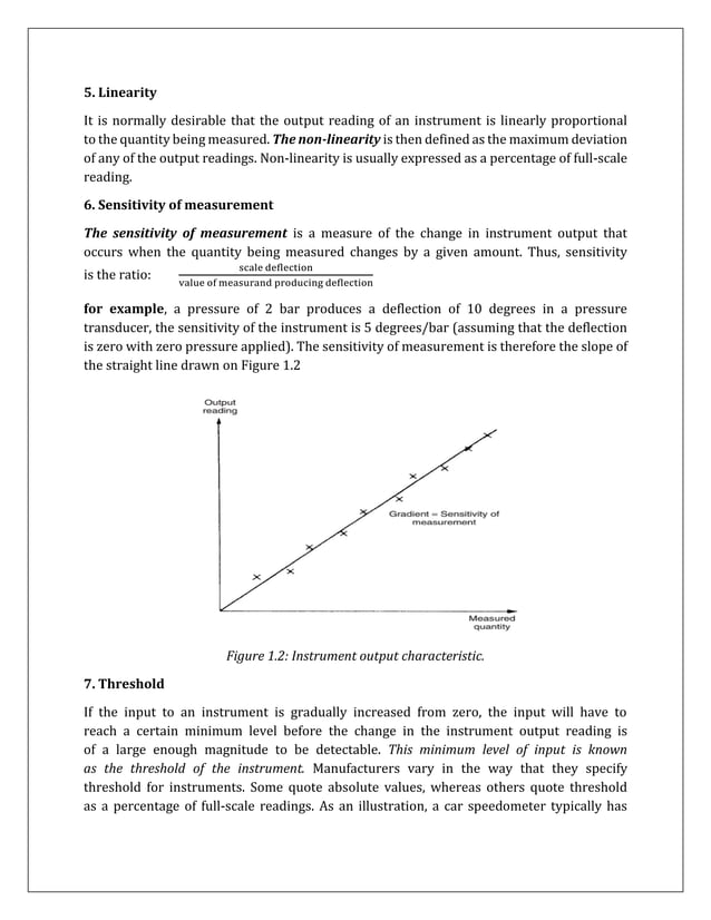 Chap 1 review of instrumentation | PDF