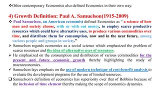 Chapter I Basics of Economics(university common course).pptx