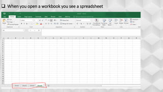 Chap 1 of 5. Microsoft Excel for absolute beginners - Getting started with Excel | PPTX