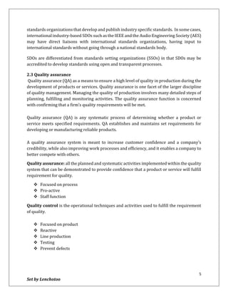 Chap 2 standards and organization | PDF
