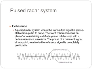 Chapter 3- pulsed radar system and MTI | PPSX