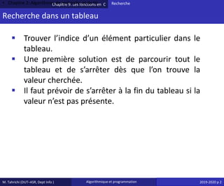 Chapitre 2 - Les algorithmes de recherche et de tri.pdf