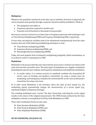 Chap 4 telemetry | PDF