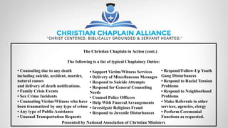 Chaplain certifcation 4 | PPTX | Christianity | Religion & Spirituality