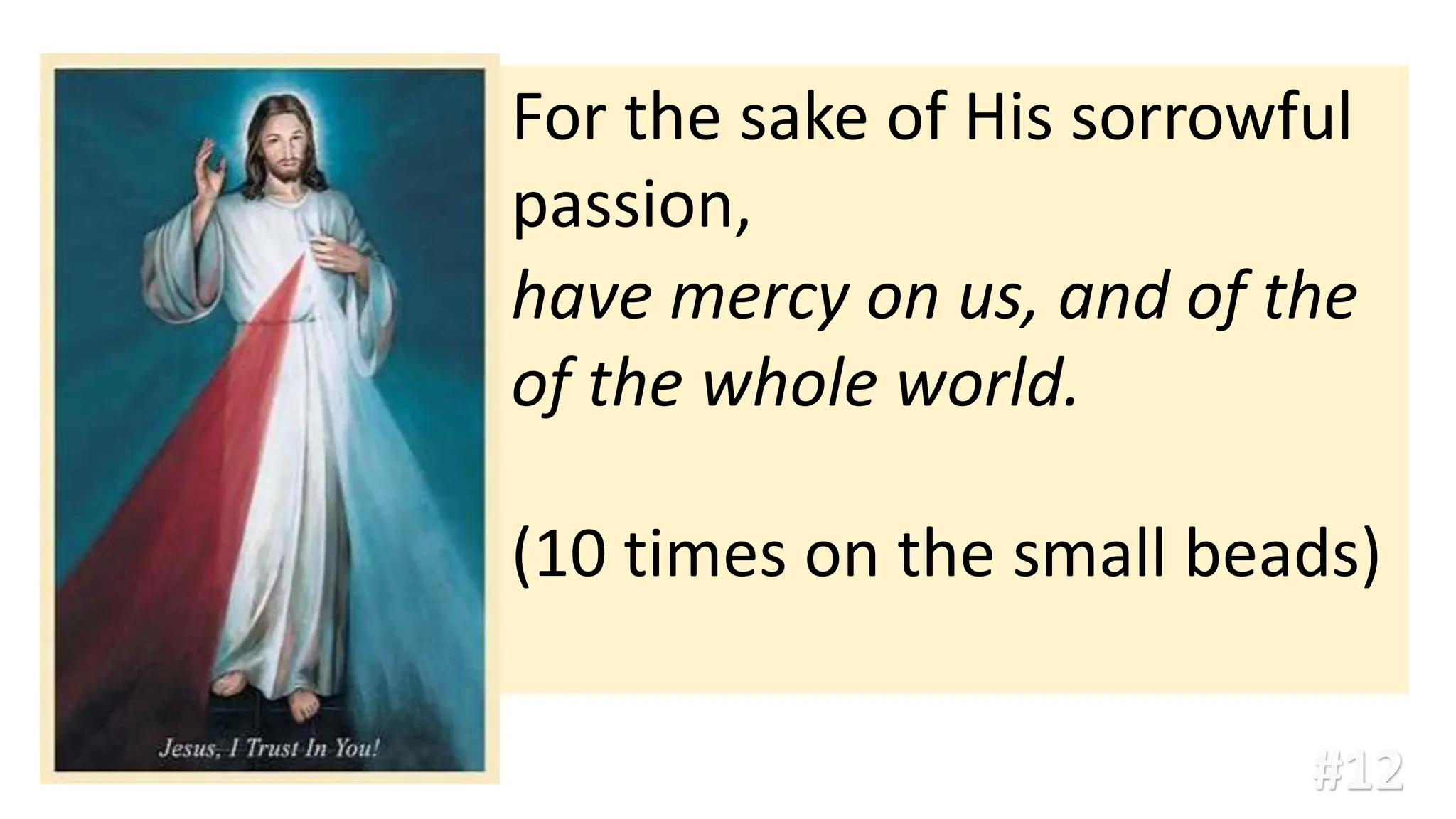 The Chaplet of Divine Mercy Prayer..pptx