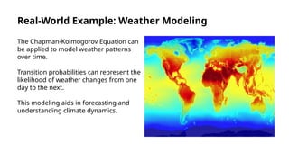 Chapman- Kolmogrov Equation In Computer Oriented Statistical ...