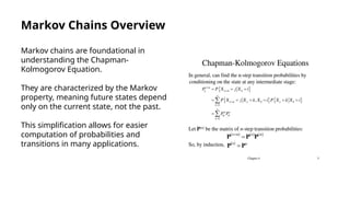 Chapman- Kolmogrov Equation In Computer Oriented Statistical Mathematics.pptx