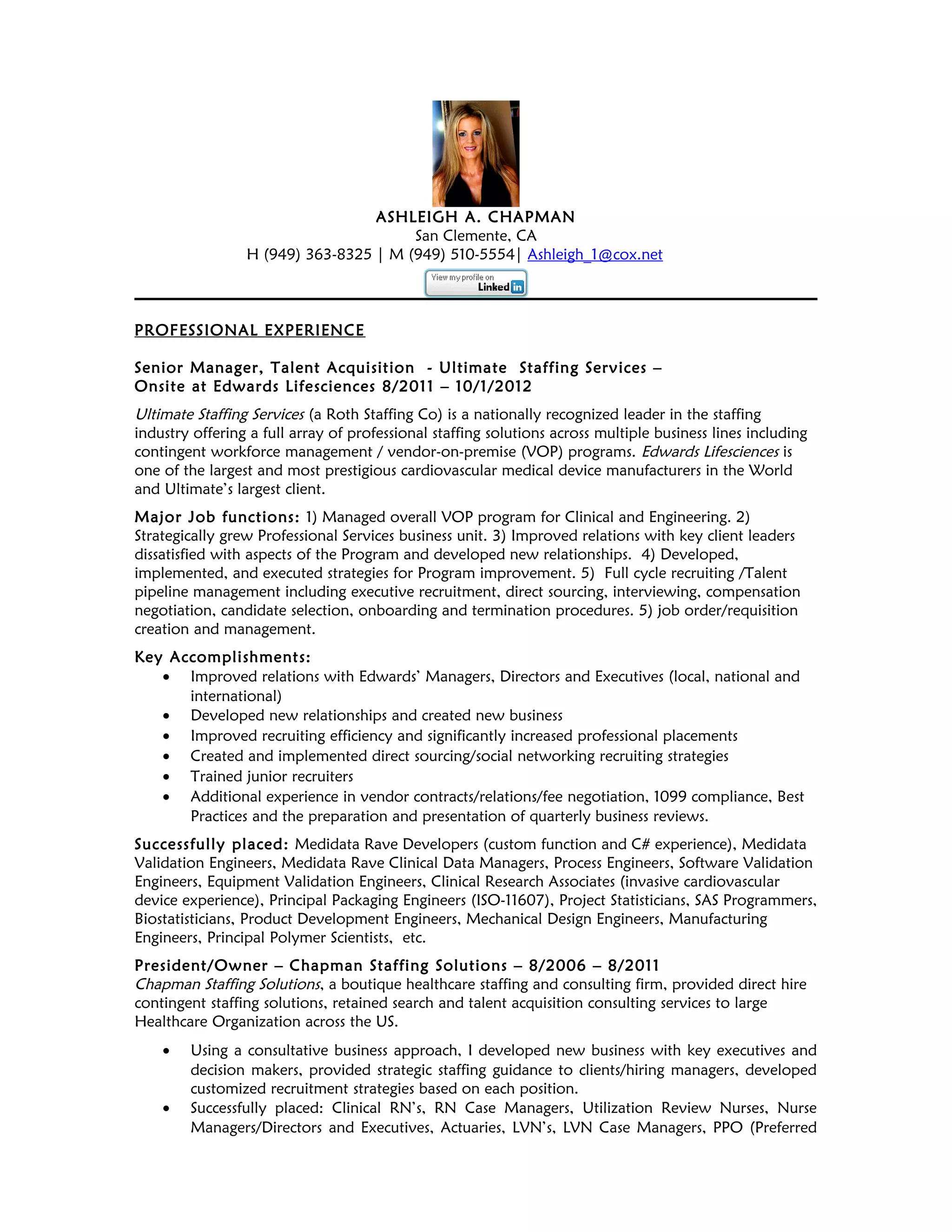 Chapman, ashleigh cv | DOC
