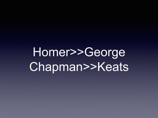 Chapman's homer | PPT