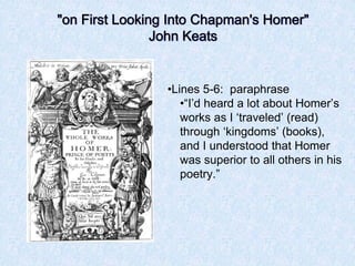 Chapman's homer | PPT