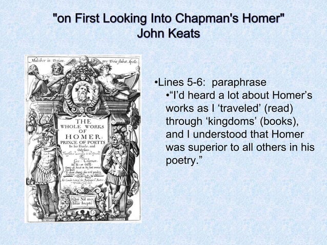 Chapman's homer | PPT