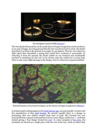 Chapple, R. M. 2014 A twisted torc from Corrard, Co. Fermanagh - Dr Greer Ramsey UAS Lecture ...