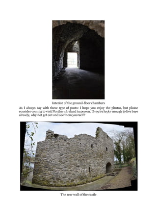 Chapple, R. M. 2014 Mahee Castle, Co. Down. Blogspot post | PDF