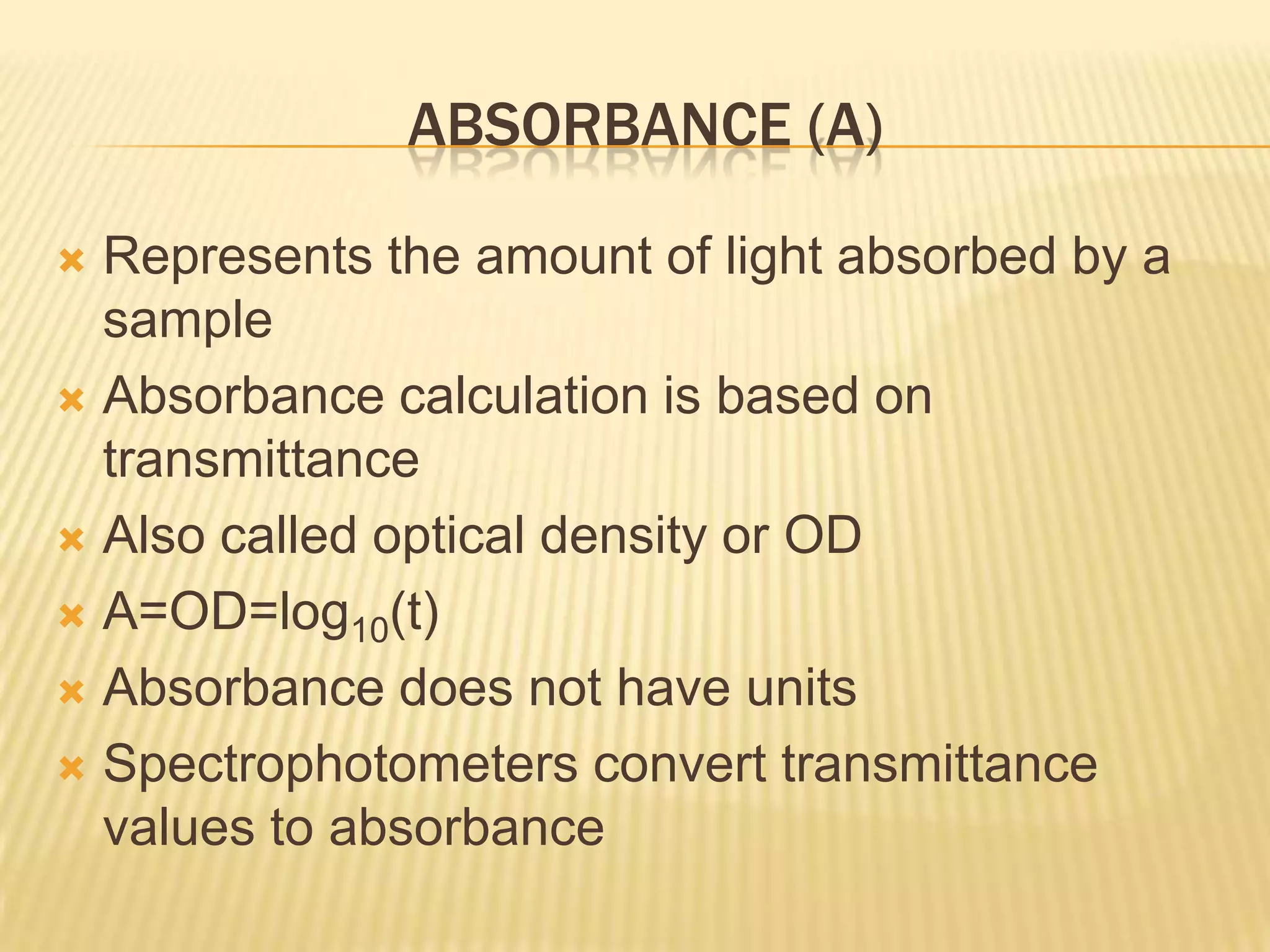 Chaprter 23 spectrophotometer | PPTX