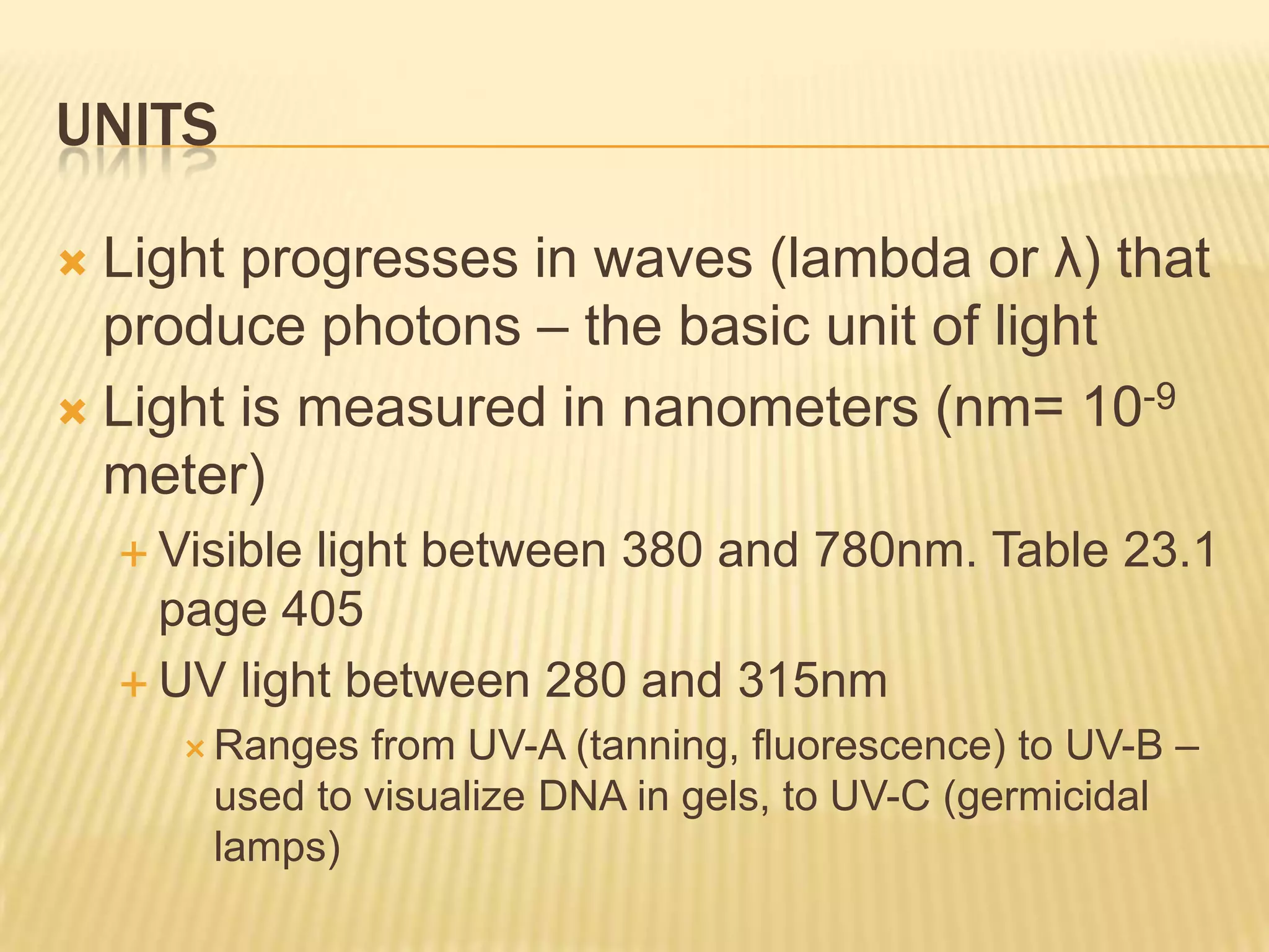 Chaprter 23 spectrophotometer | PPTX