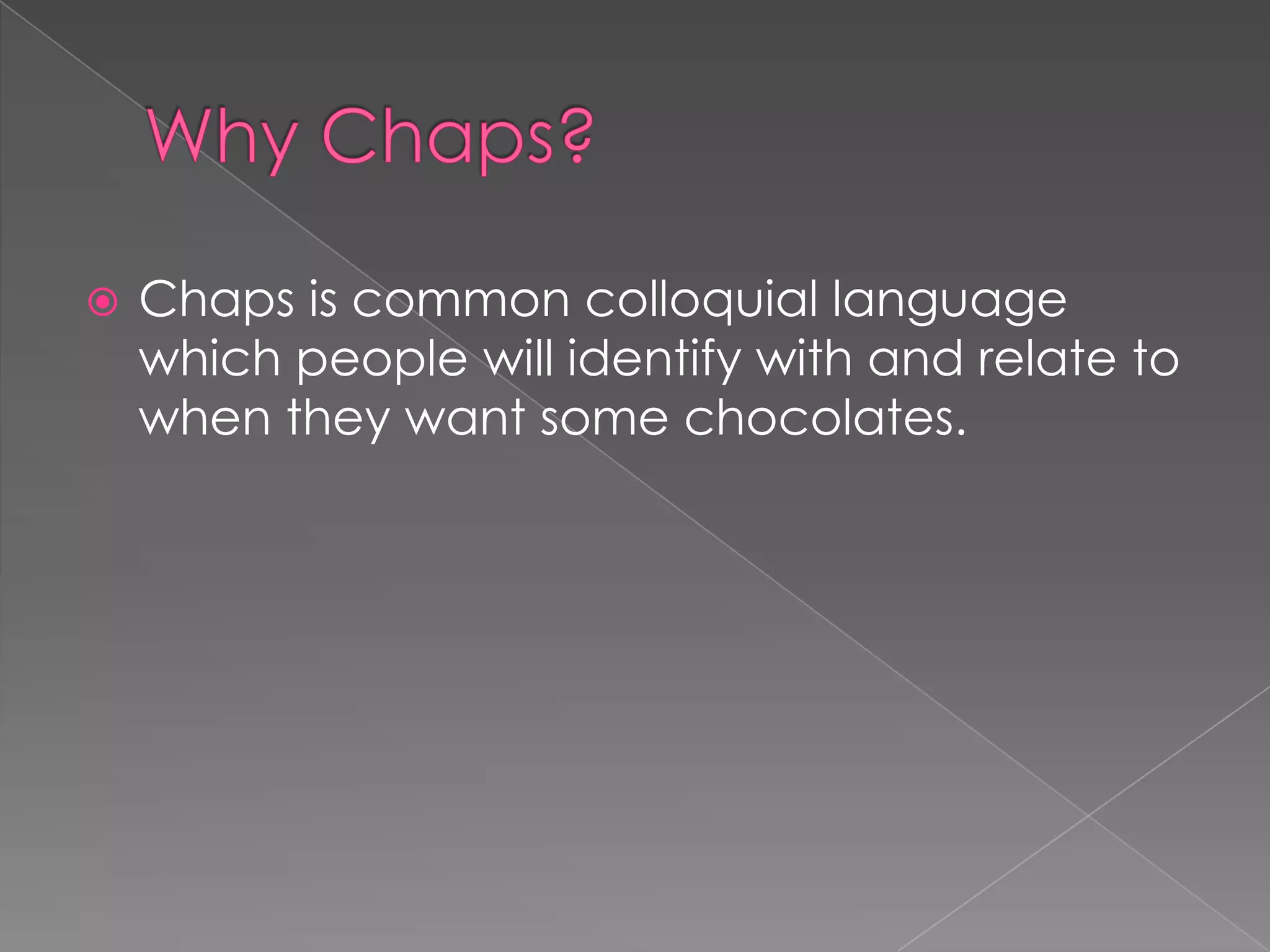 Chaps | PPT