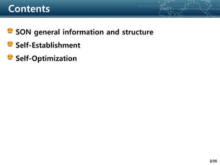 SON,self optimized network | PDF