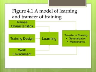 Learning and Transfer of Training Part 1 | PPTX