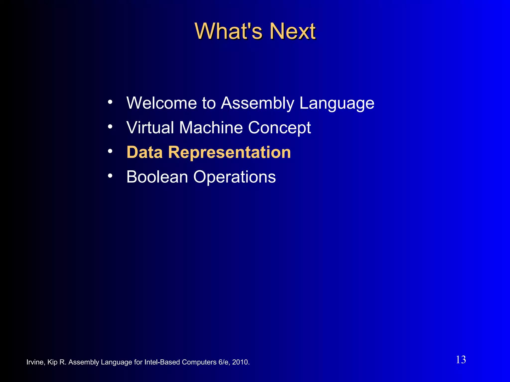 Chapt 01 Assembly Language | PPT