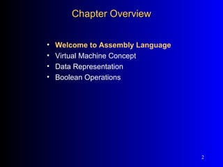 Chapt 01 Assembly Language | PPT