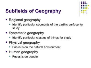 GEOG101 Chapter 1 Lecture | PPT