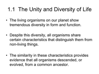 chapt01_lecture.ppt | Biological Sciences | Science