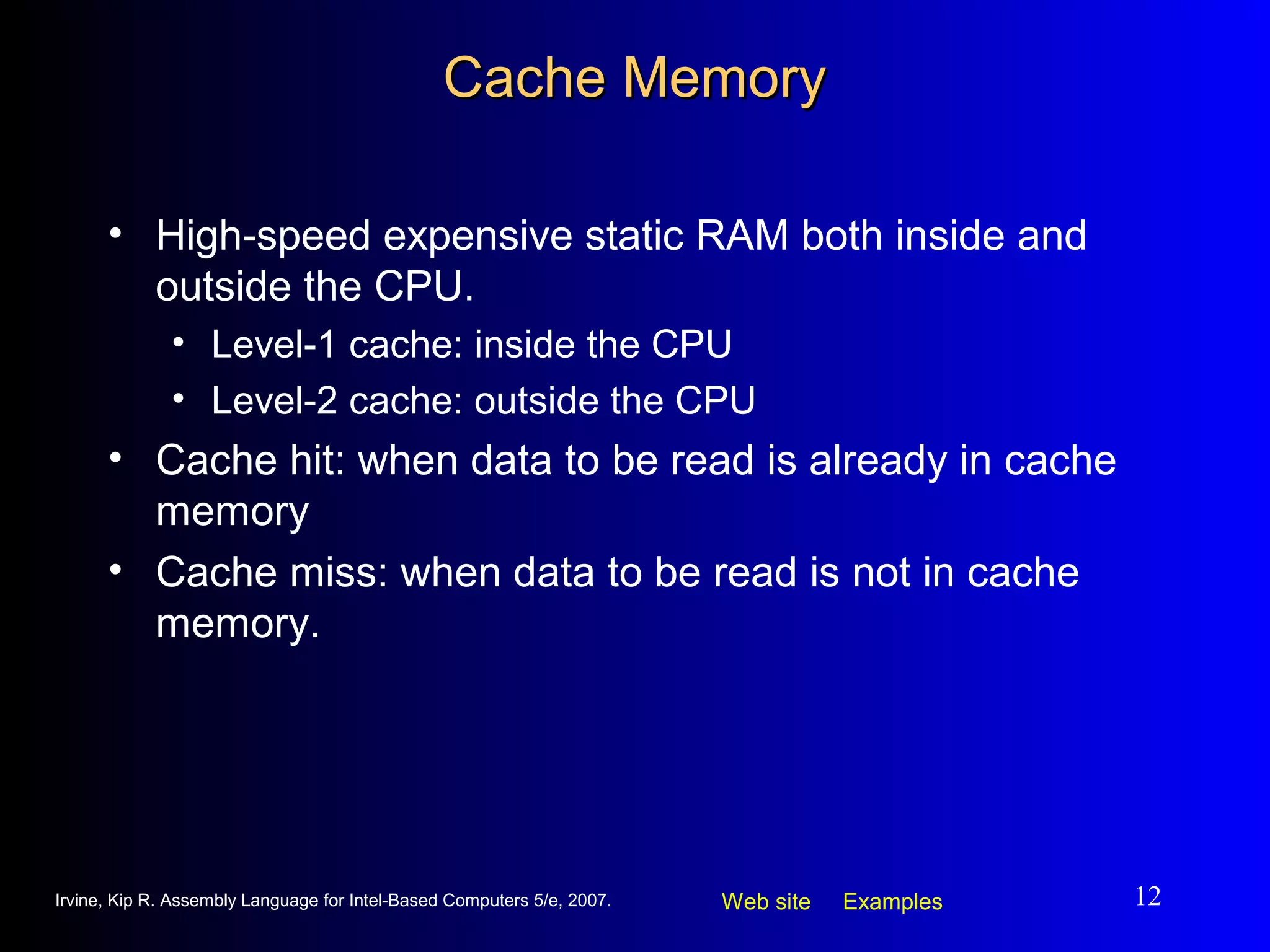 Chapt 02 ia-32 processer architecture | PPT