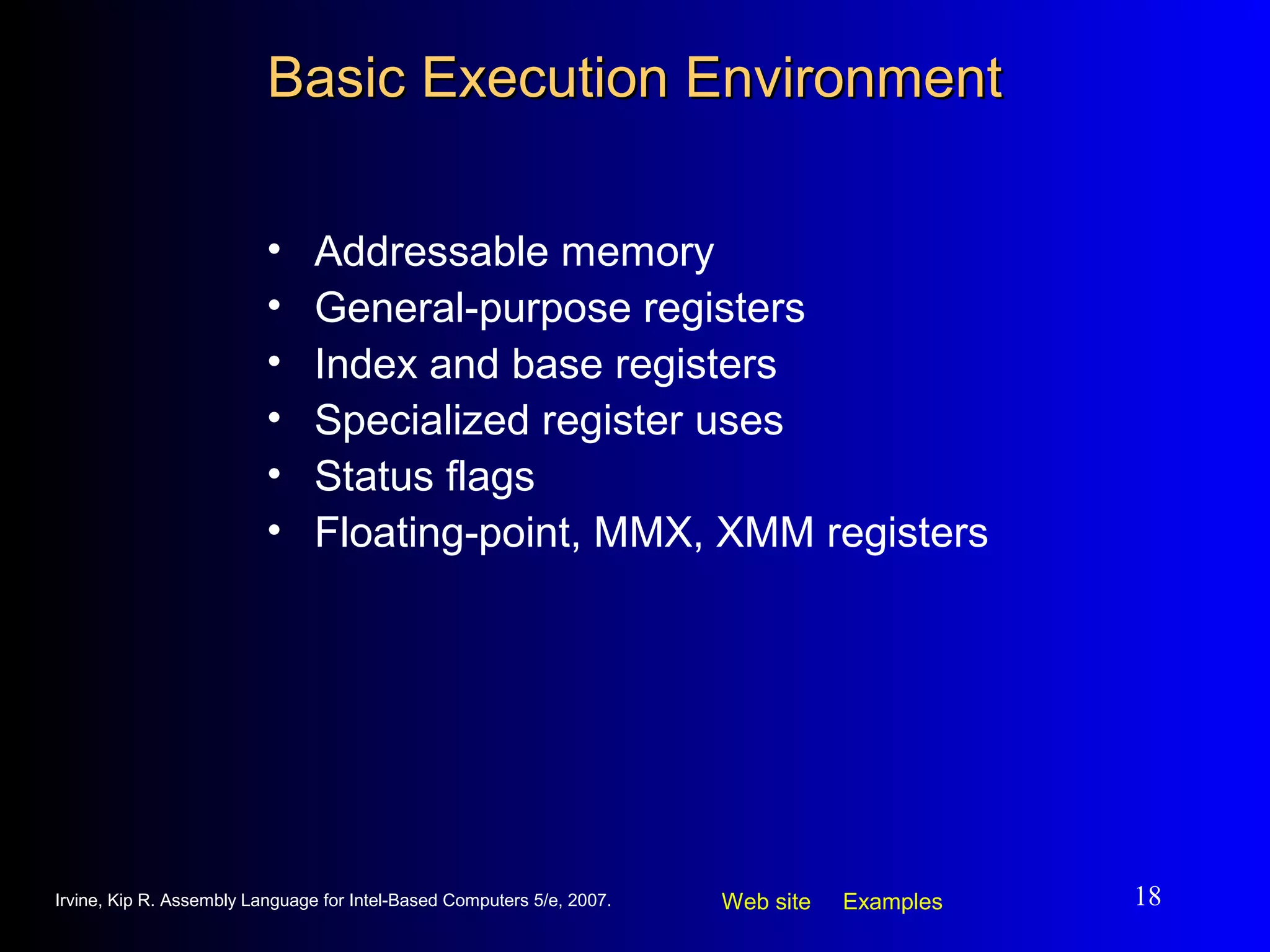 Chapt 02 ia-32 processer architecture | PPT