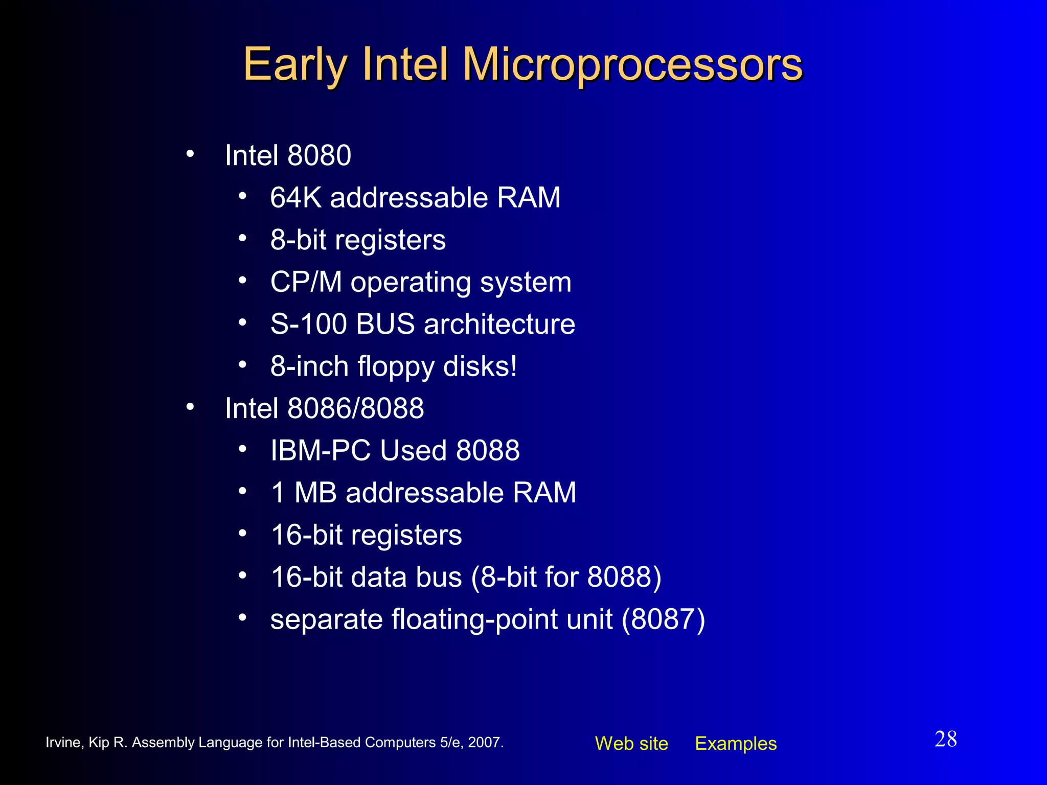 Chapt 02 ia-32 processer architecture | PPT
