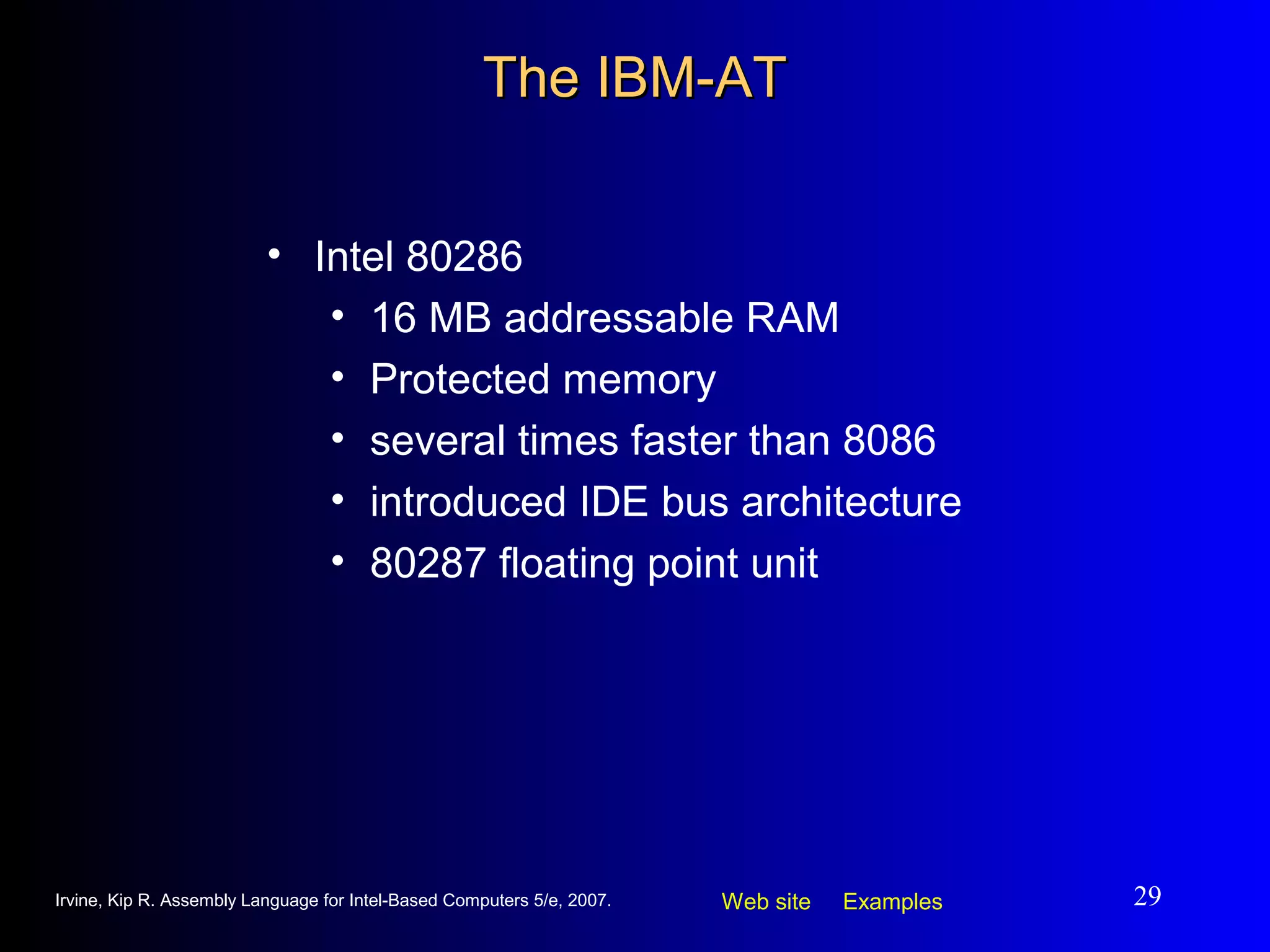 Chapt 02 ia-32 processer architecture | PPT