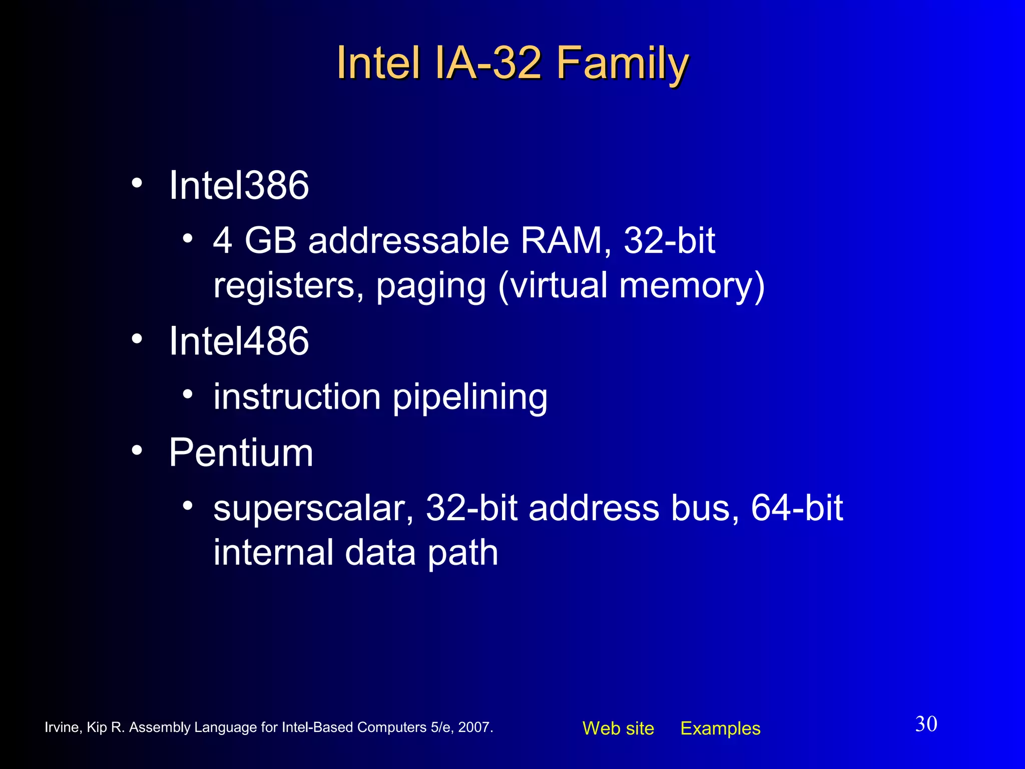 Chapt 02 ia-32 processer architecture | PPT