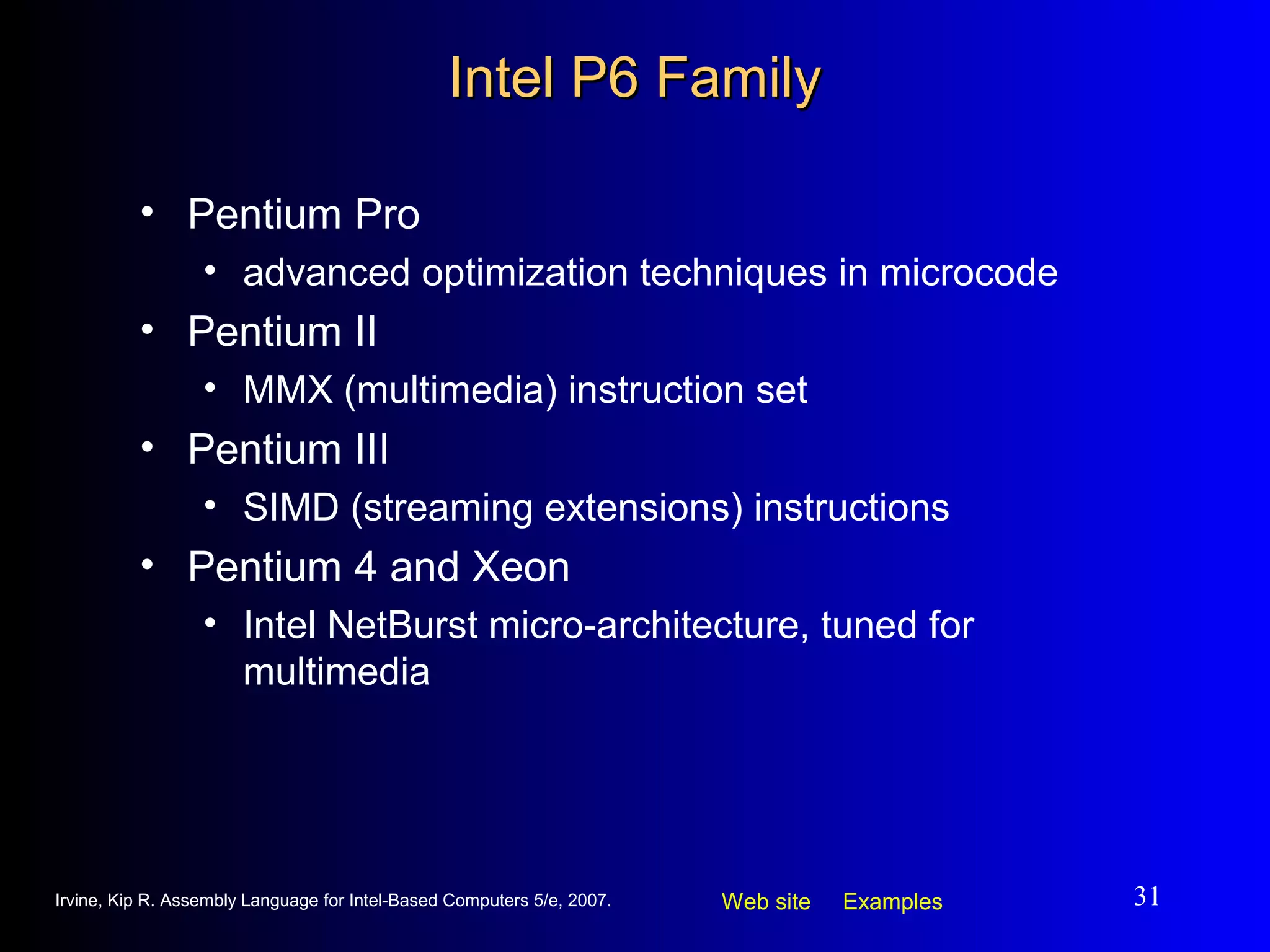 Chapt 02 ia-32 processer architecture | PPT