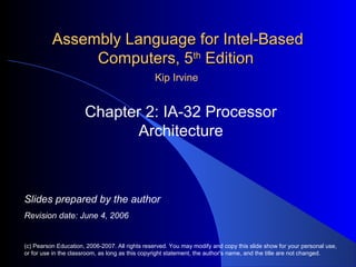 Chapt 02 ia-32 processer architecture | PPT