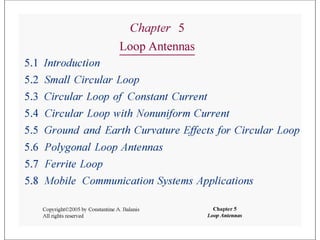 Small loop antennas and radiation patterns.ppt