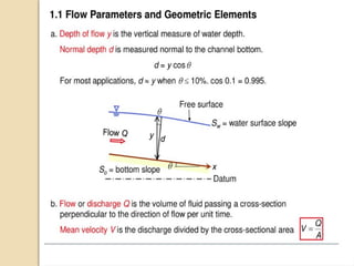 chapt 1. UNIFORM FLOW IN OPEN CHANNEL A S BODHE | PPT