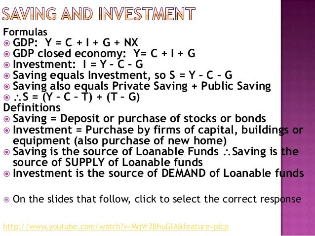 Chapt 13 national saving
