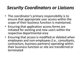 Security Organization/ Infrastructure | PPTX