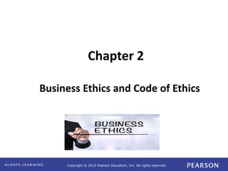 Ethics of business | PPTX